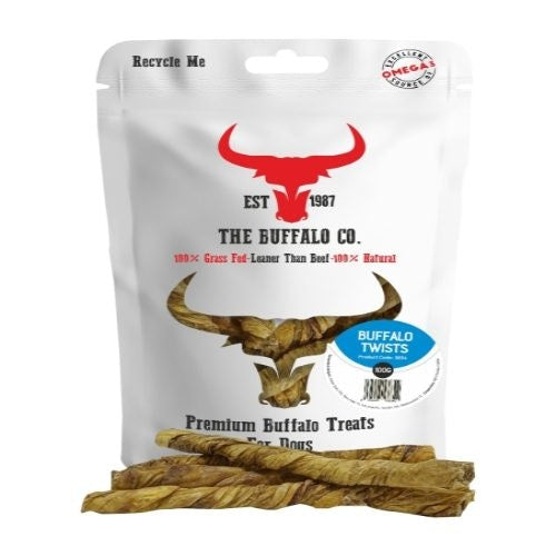 The Buffalo Co. Buffalo Twists 100g (Pack of 6)