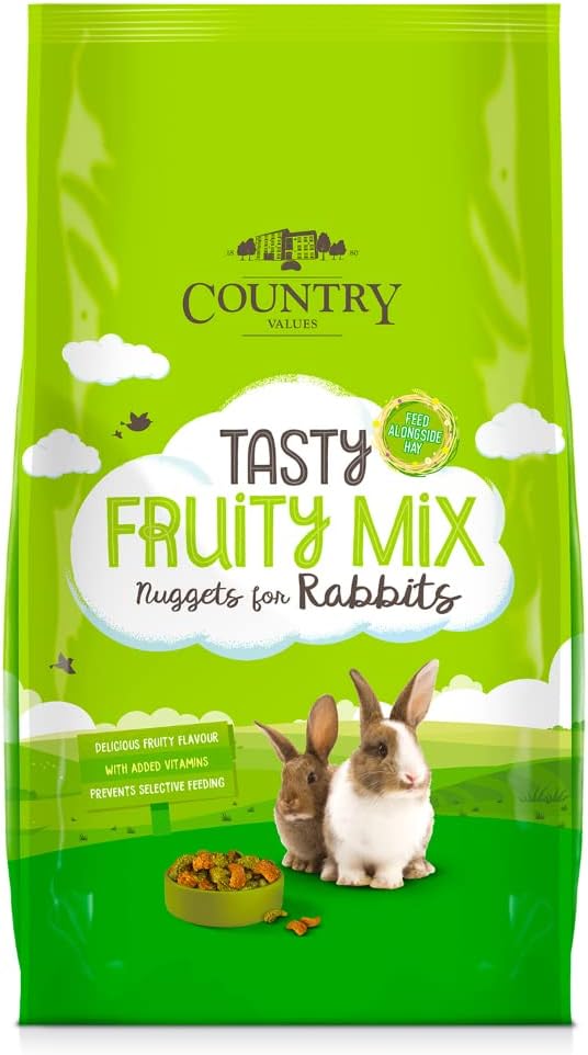 Country Value Tasty Fruity Mix Nuggets for Rabbits 1.5kg