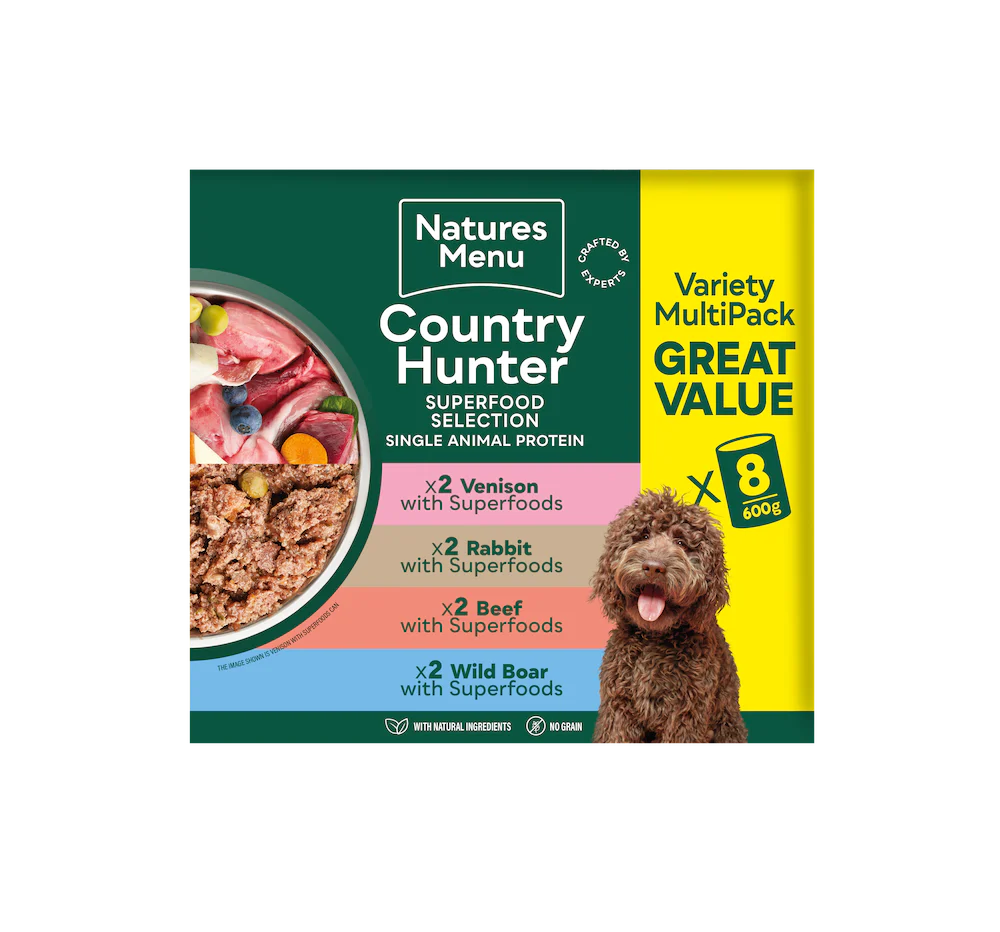 Natures Menu Country Hunter Superfood Selection Multipack Wet Dog Food