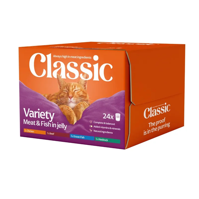 Butcher's Classic Cat Food - Variety Pack Mixed 24x400g