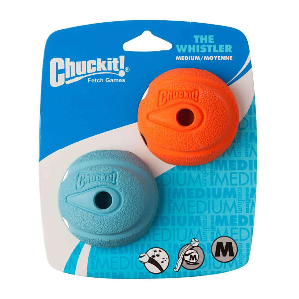 Chuckit The Whistler Ball Dog Toy