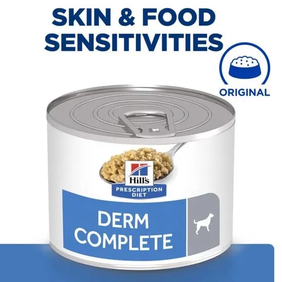 Hill's Prescription Diet Derm Complete Food Sensitivities Original Ric