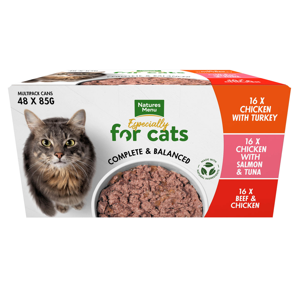 Natures Menu Adult Wet Cat Food - Multipack