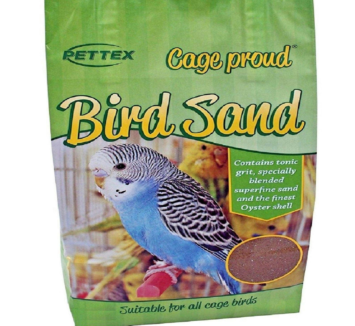 Pettex Aviary Bird Sand Cage Proud 20kg