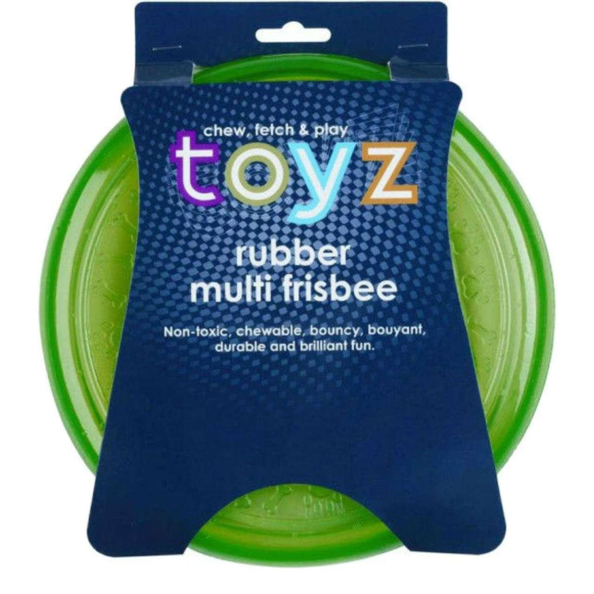 Petface Toyz Rubber Multi Frisbee Dog Toy