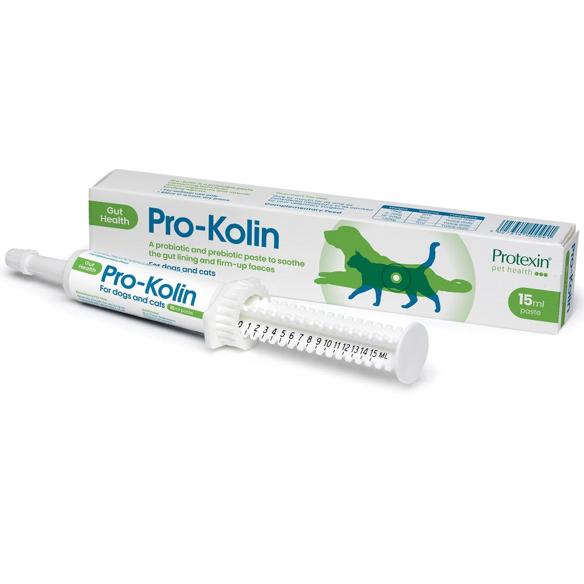 Protexin Pro-Kolin Probiotic and Prebiotic Paste for Dogs and Cats
