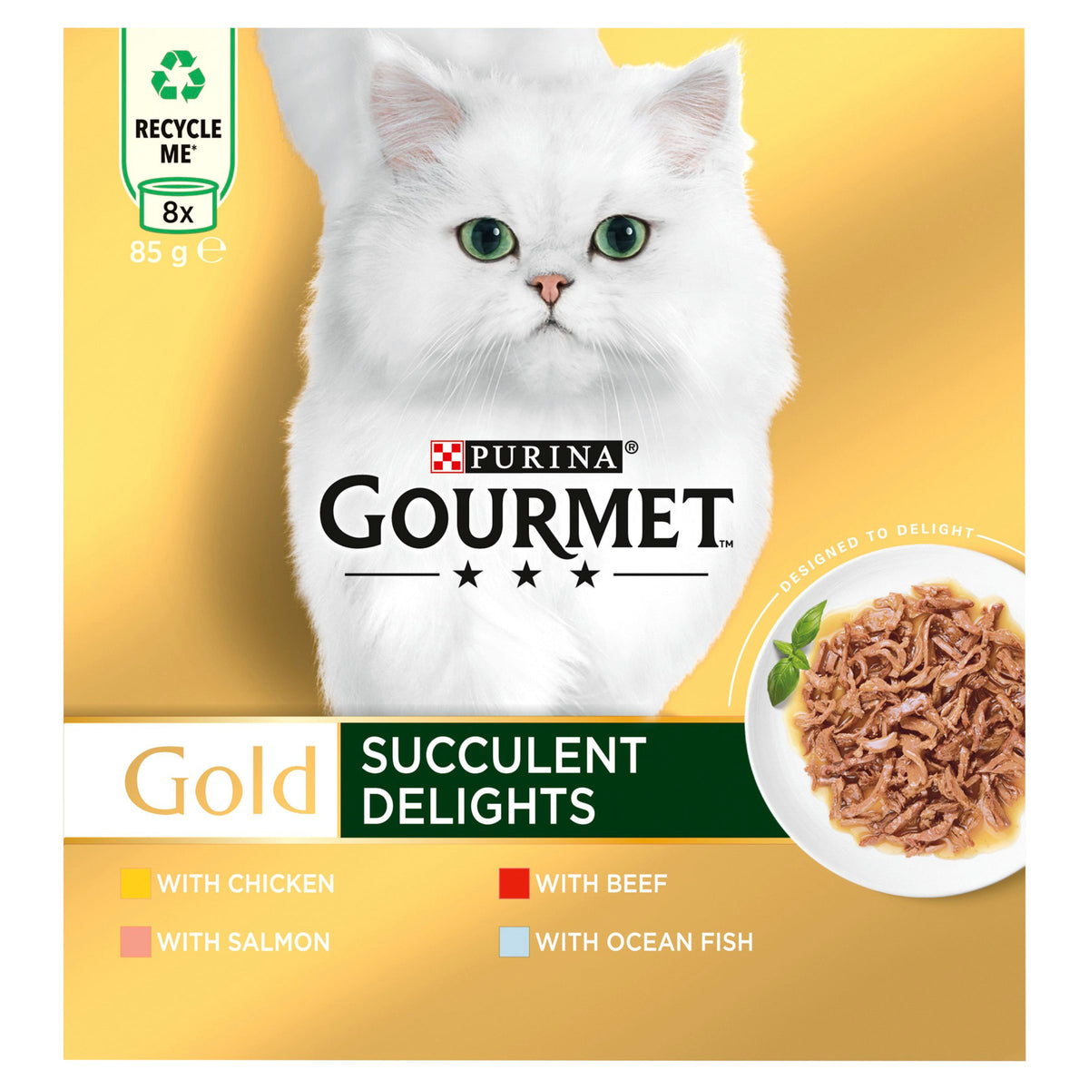 Purina Gourmet Gold Succulent Delights Wet Cat Food