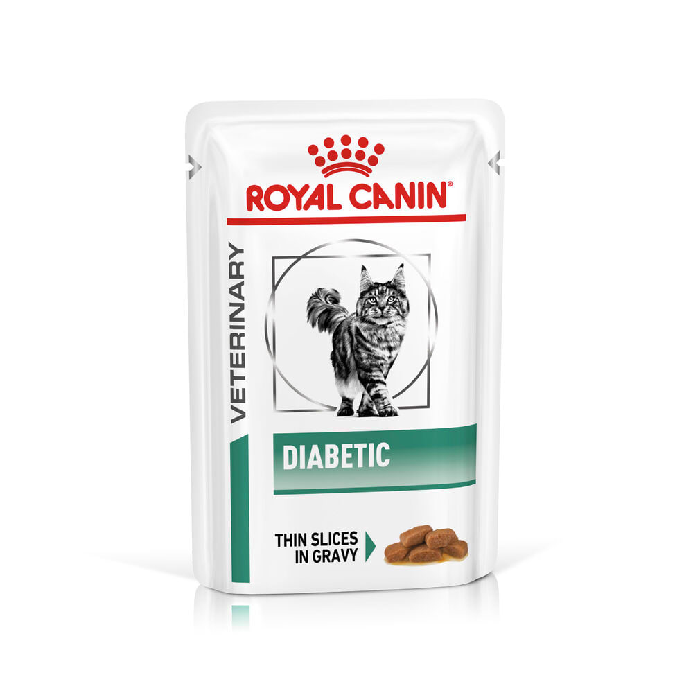 Royal Canin Veterinary Health Nutrition Diabetic Wet Pet Food for Cats