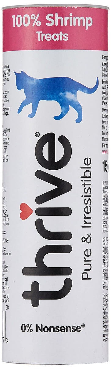 Thrive Cat Treats 100% Shrimp 15g