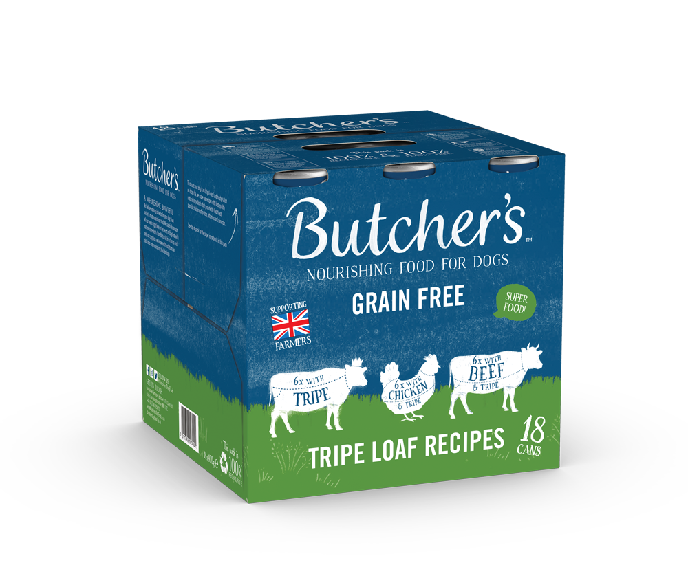 Butcher's Tripe Dog Food Mix Recipes - 18x400g | Petwell