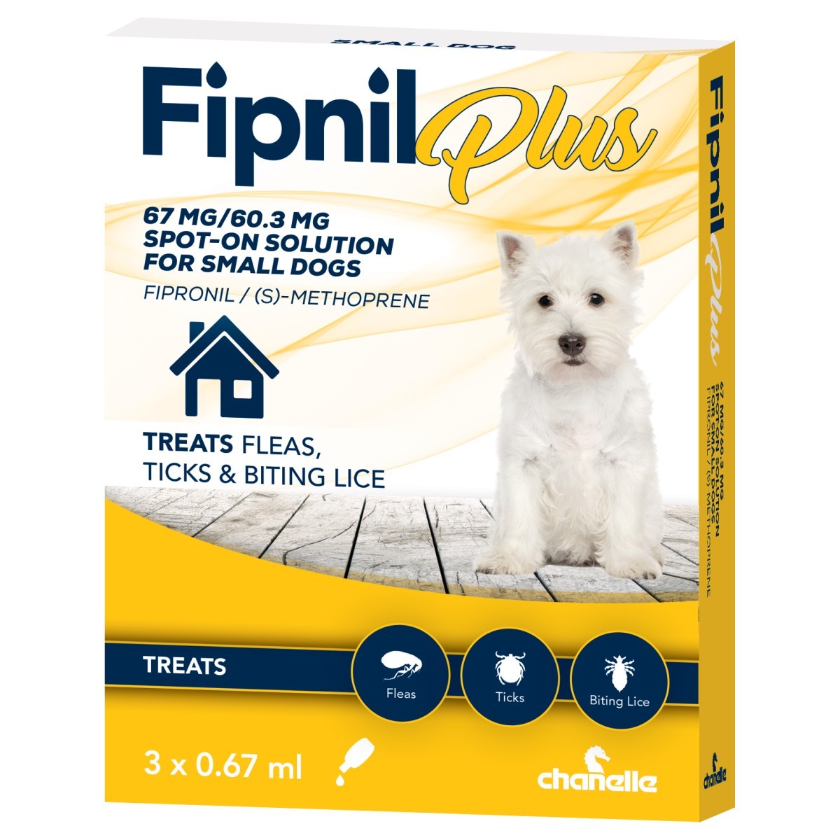 Fipnil Plus Spot-On Solution for Small Dogs | Petwell