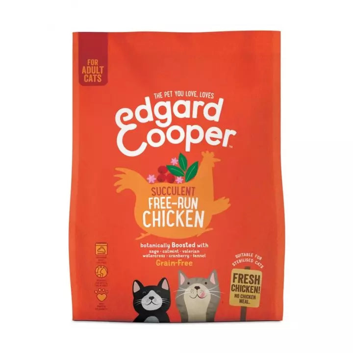 Edgard & Cooper Cat Adult Dry Fresh Chicken 300g